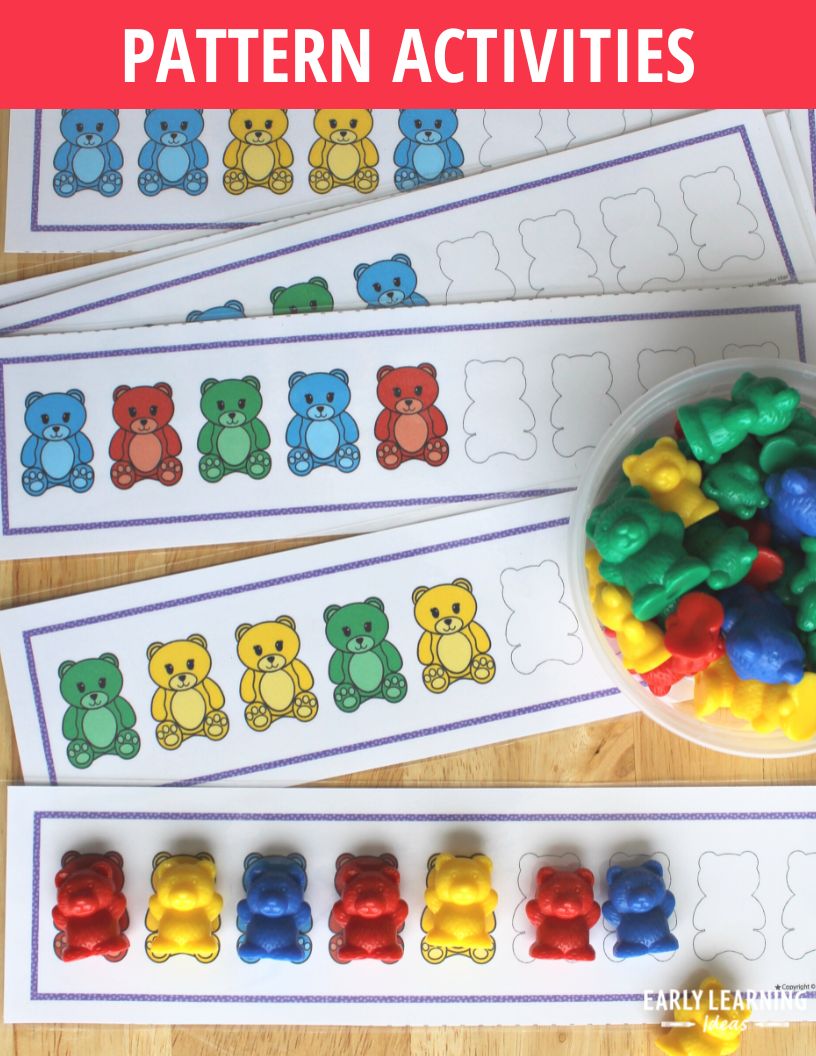 Bear Activity Bundle – Early Learning Ideas