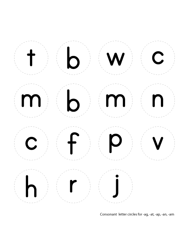 CVC Beginning Sound Clip Cards – Early Learning Ideas