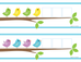 Bird Patterning Activity – Early Learning Ideas