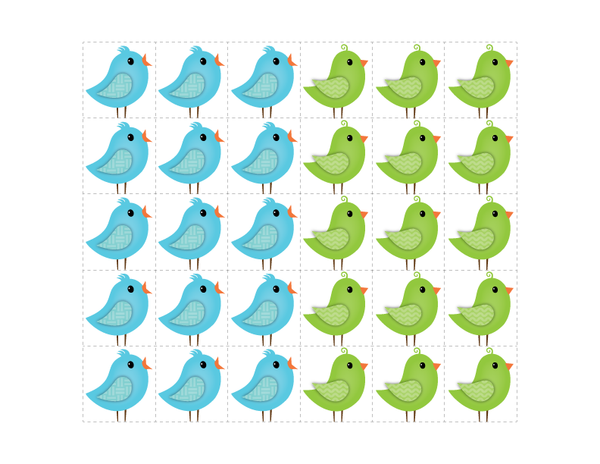 Bird Patterning Activity – Early Learning Ideas