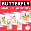 Butterfly Matching Activities – Early Learning Ideas