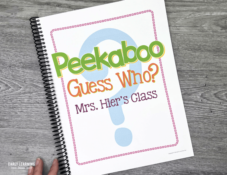 Name Activity Lift the Flap Book – Early Learning Ideas