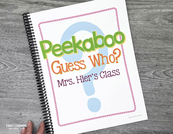 Name Activity Lift the Flap Book – Early Learning Ideas