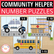 Community Helpers 1-15 Number Puzzles – Early Learning Ideas