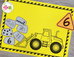 Construction Theme 1-20 Math Mats – Early Learning Ideas