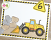 Construction Theme 1-20 Math Mats – Early Learning Ideas