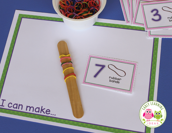 Count & Create Maker Mat Design Set – Early Learning Ideas