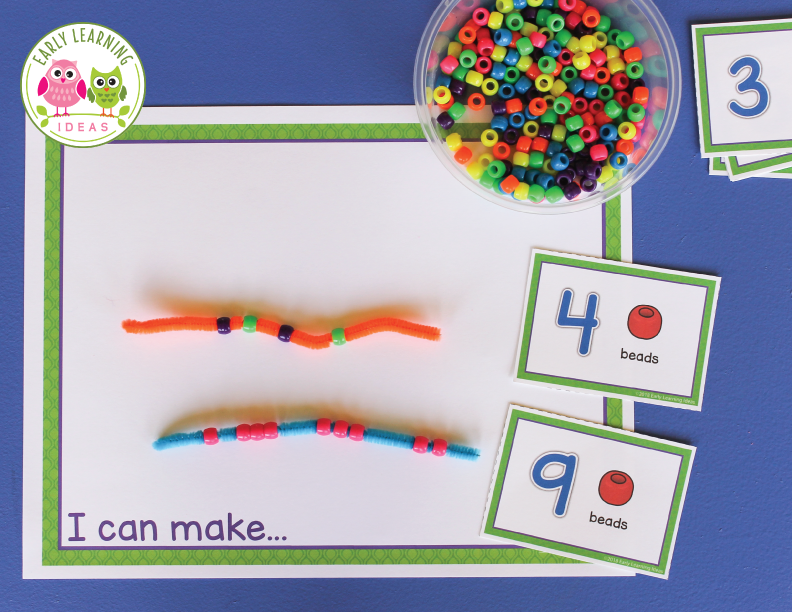 Count & Create Maker Mat Design Set – Early Learning Ideas