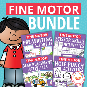 Fine Motor Skills Activities Bundle – Early Learning Ideas