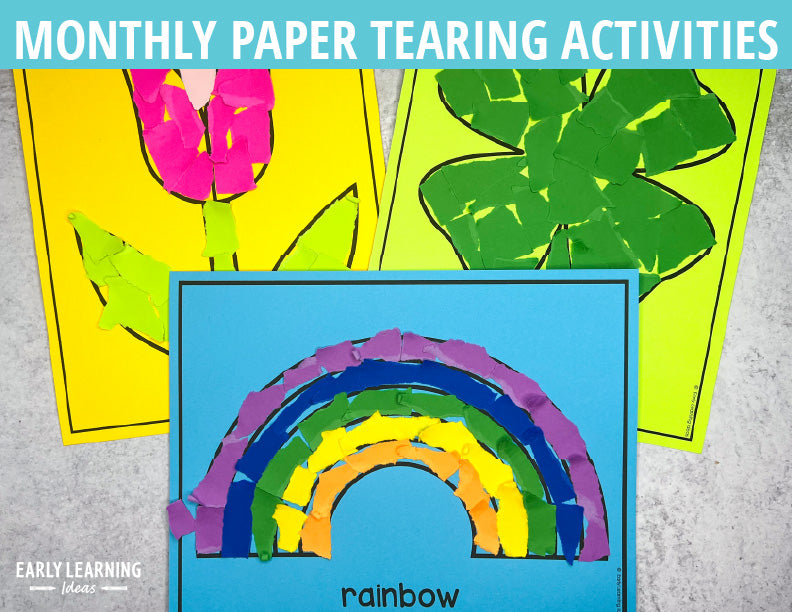 Monthly Fine Motor Activity Bundle – Early Learning Ideas