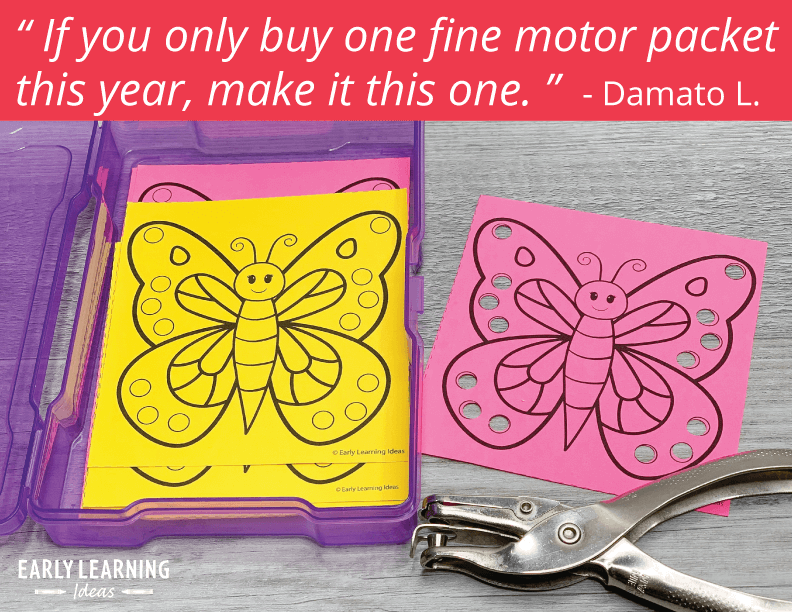 Fine Motor Skills Activities Bundle – Early Learning Ideas