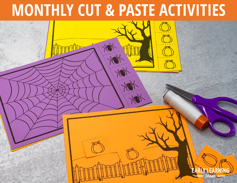 Monthly Fine Motor Activity Bundle – Early Learning Ideas