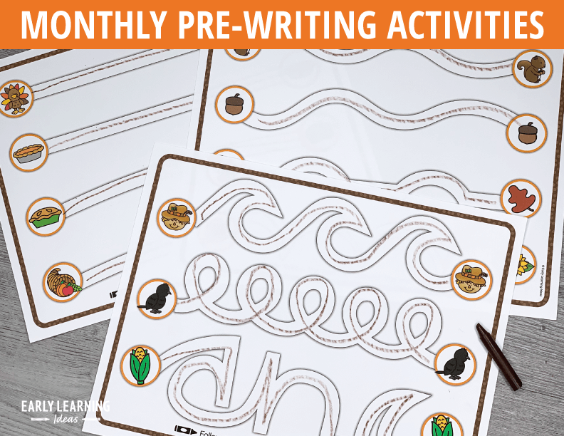 Monthly Fine Motor Activity Bundle – Early Learning Ideas