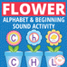 Flower Alphabet and Beginning Sound Activity – Early Learning Ideas