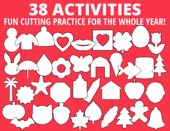 Seasonal Fold & Cut Activities – Early Learning Ideas