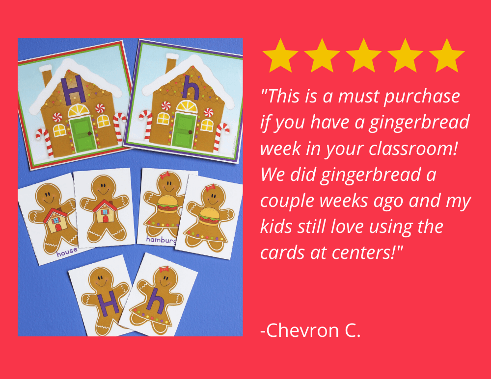 Gingerbread Activity Bundle – Early Learning Ideas