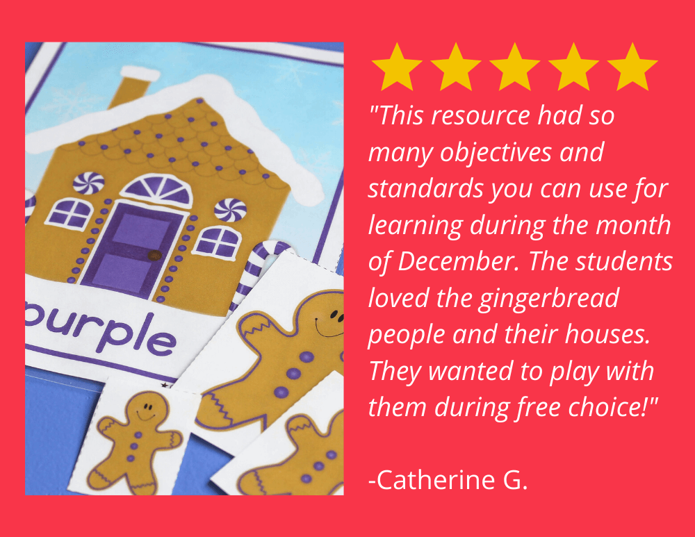 Gingerbread Activity Bundle – Early Learning Ideas