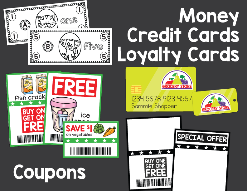 Grocery Store Dramatic Play Printables – Early Learning Ideas