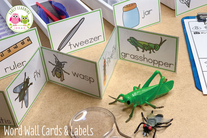 Entomology Lab (Bug Research Lab) Dramatic Play Printables – Early ...