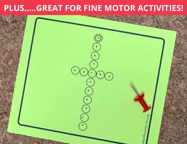 Cotton Swab Letter Cards – Early Learning Ideas