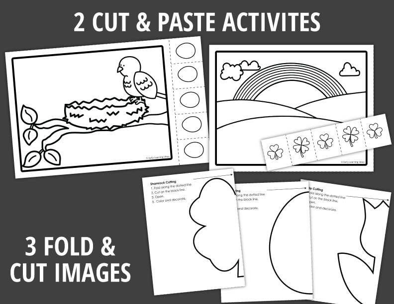 March Fine Motor Activities & St Patrick's Day Fine Motor Crafts ...