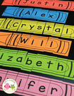 Editable Name Practice Puzzles - Crayon Name Puzzles – Early Learning Ideas