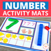 Number Activity Mats 1-20 – Early Learning Ideas