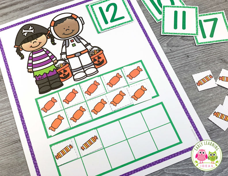 Counting and Number Mats for the Year – Early Learning Ideas