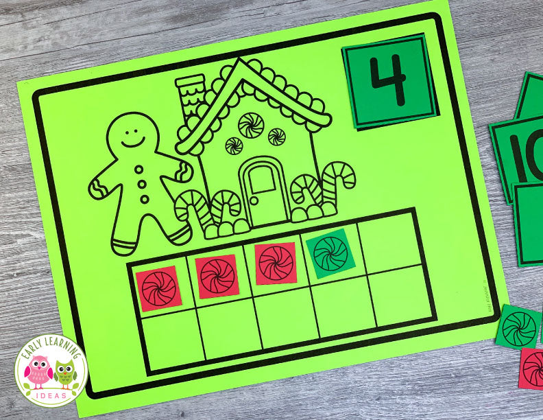 Counting and Number Mats for the Year – Early Learning Ideas