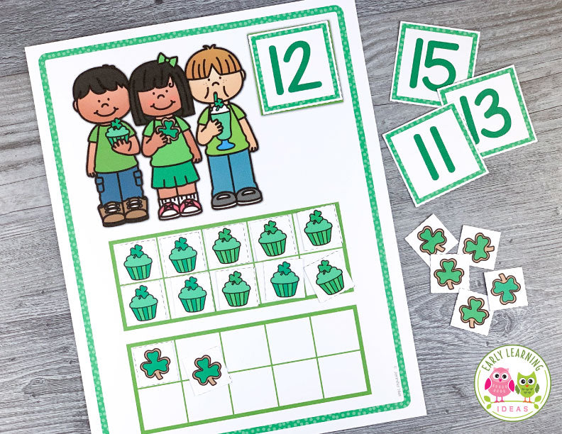 Counting and Number Mats for the Year – Early Learning Ideas
