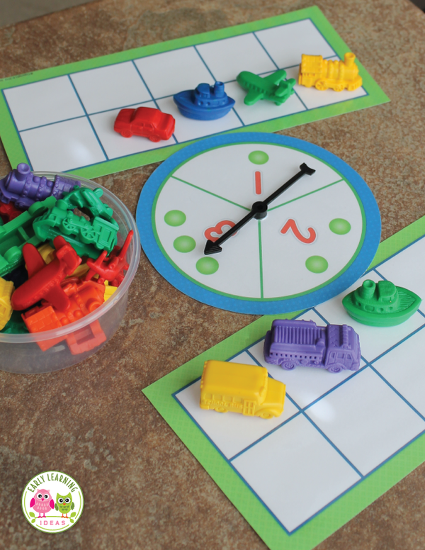 Counting & Number Activities with a Ten Frame – Early Learning Ideas