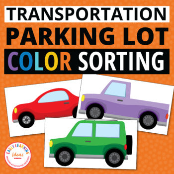Transportation Color Matching Activity – Early Learning Ideas