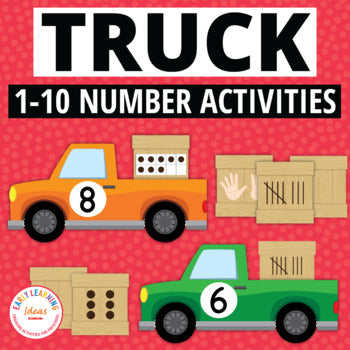 Transportation Counting and Number Activities – Early Learning Ideas