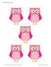 Owl Color Match & Size Sorting Activity – Early Learning Ideas