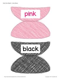 Owl Color Match & Size Sorting Activity – Early Learning Ideas