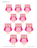Owl Color Match & Size Sorting Activity – Early Learning Ideas