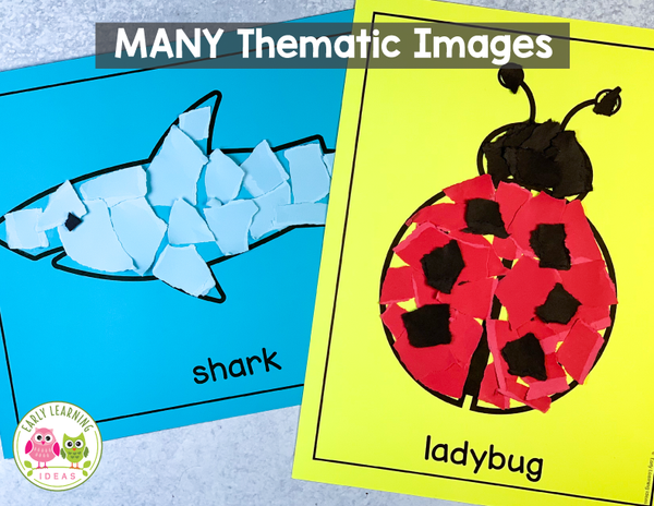 Paper Tearing Fine Motor Activities to Build Hand Strength – Early ...