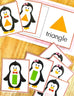 Penguin Shape Sorting Activity – Early Learning Ideas