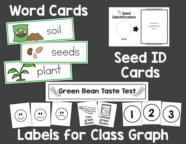Plants & Seeds Science for Preschool & Pre-k | Green Bean Investigatio ...