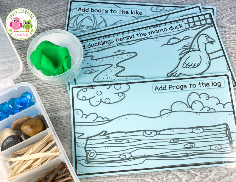 Playdough Mats for Playdough Boxes – Early Learning Ideas