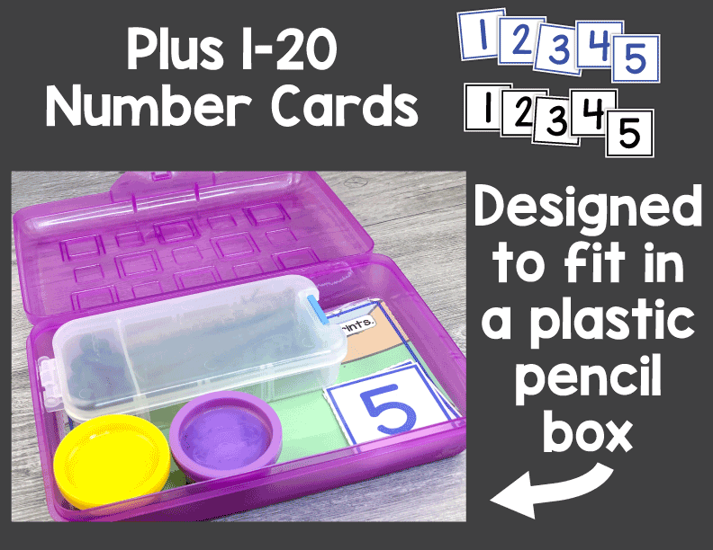 Playdough Mats for Playdough Boxes – Early Learning Ideas