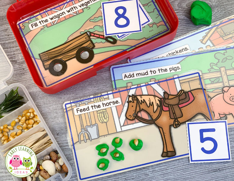 Playdough Mats for Playdough Boxes – Early Learning Ideas