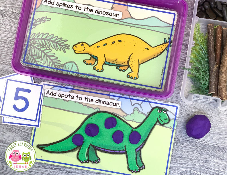 Playdough Mats for Playdough Boxes – Early Learning Ideas