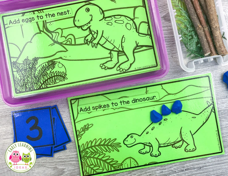 Playdough Mats for Playdough Boxes – Early Learning Ideas