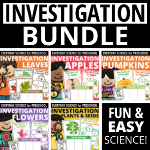 Science Investigation Bundle – Early Learning Ideas