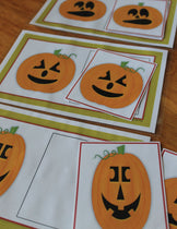 Pumpkin Matching Activity – Early Learning Ideas