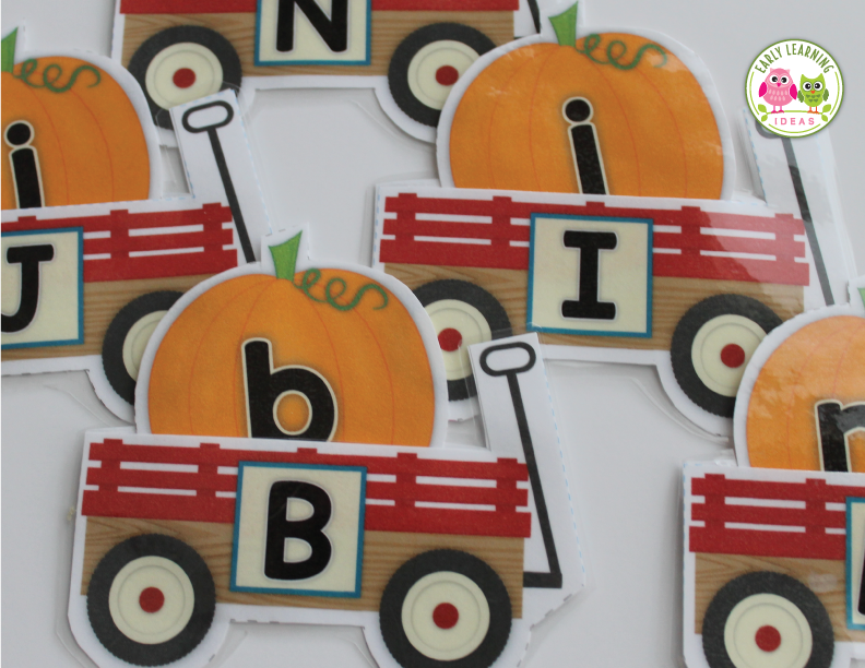 Pumpkin Alphabet & Beginning Sound Activity – Early Learning Ideas