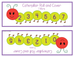 Caterpillar Roll and Cover Math Activity – Early Learning Ideas