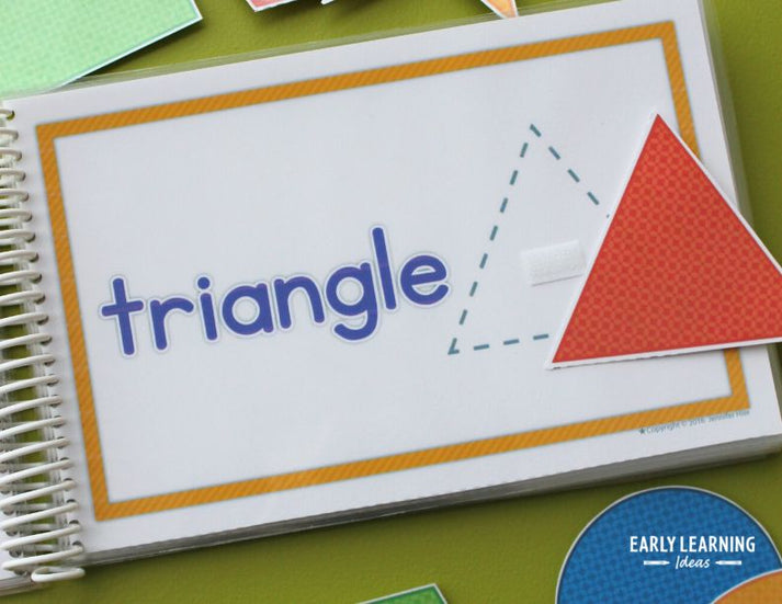 Interactive Shape Matching Book – Early Learning Ideas