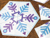 Snowflake Matching Puzzles – Early Learning Ideas